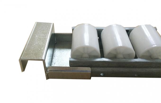85 Metal Roller Track Joint / Connectors for 28mm ABS / PE Coated Pipes