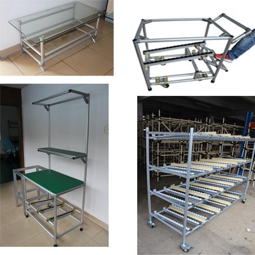Easy Operation Aluminum Board Holder for Assemble Aluminum Pipe Racking ...