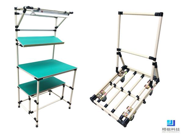 ABS/PE Coated Pipe OD 28mm Flexible Plastic Coated Steel Pipe For Workbench