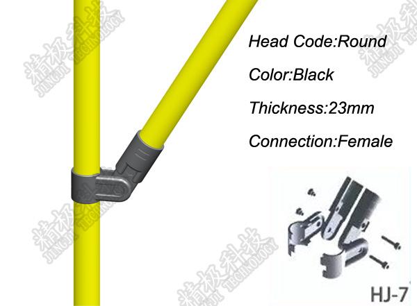 180 Degree Rotation Lean Steel Pipe Joints Fixed Line Bar Flexible Pipe ...