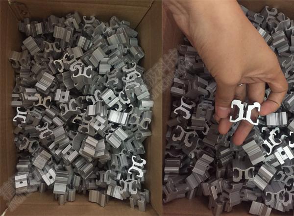 Drawer Connector Pipe Fixator Aluminum Tubing Joints For Workbench AL-16