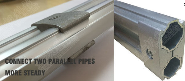 Die Casting Aluminum Tubing Joints AL-11 Parallel Holder Plate Outer ...