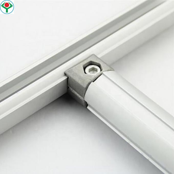 Inner Type Aluminum Alloy Connector Diameter 28mm Sandblasting Silver