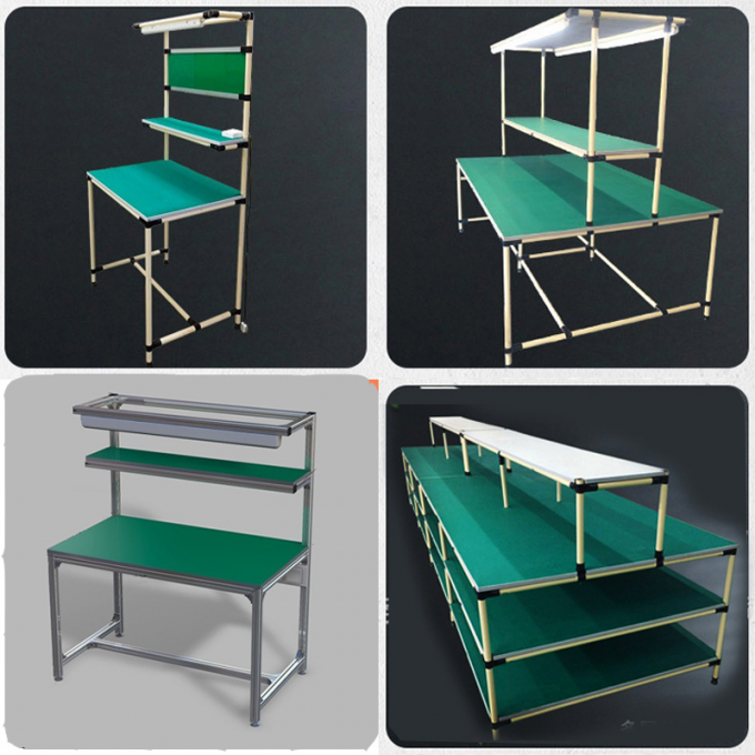Industrial Use Table Aluminum Pipe Connector Flexible Elbow Connector