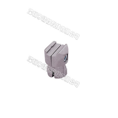 Inner Type Aluminum Alloy Connector Diameter 28mm Sandblasting Silver